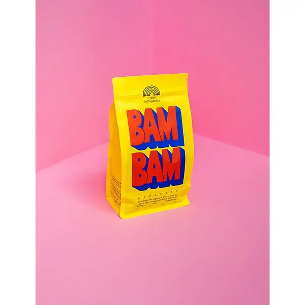 LYKKE KAFFEGARDAR Bam Bam! Espresso Wholebean Coffee 500g