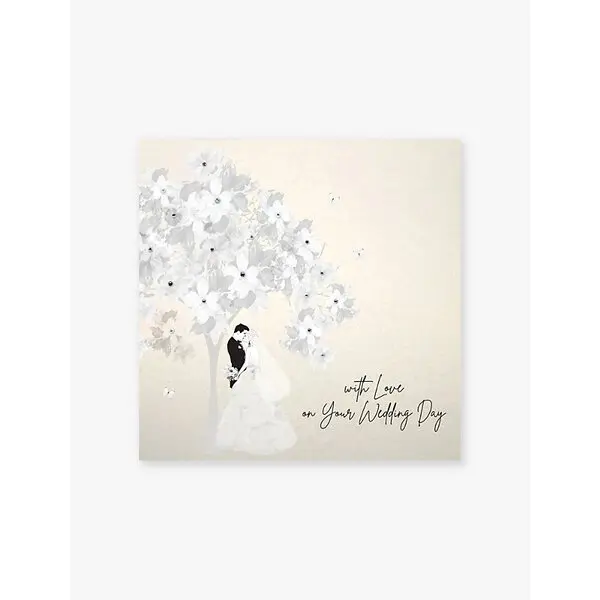 FIVE DOLLAR SHAKE Love On Your Wedding Day Couple Greetings Card 16cm X 16cm