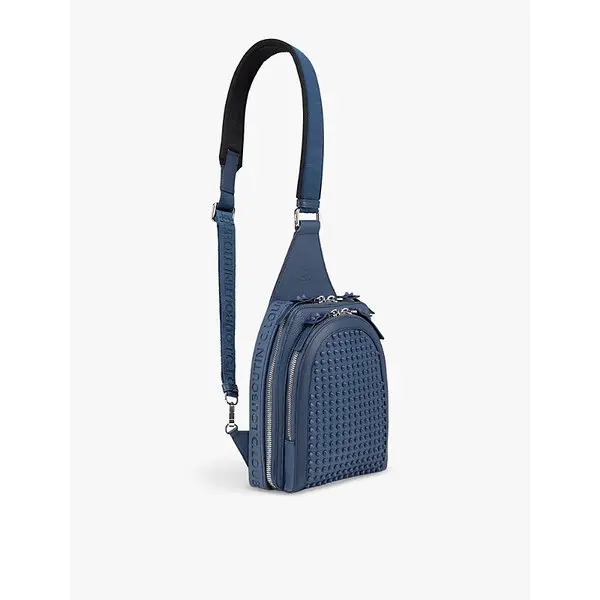 Christian Louboutin Loubifunk One-Strap Leather Backpack  display picture 2
