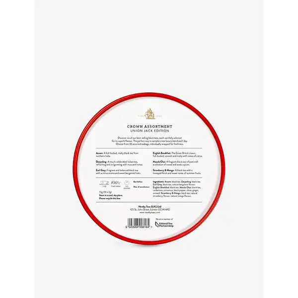 NEWBY TEAS Crown Assortment Union Jack Edition Tea Selection 72g