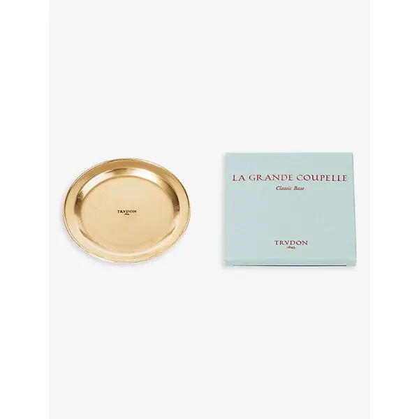 TRUDON Classic Brass Candle Base 11cm