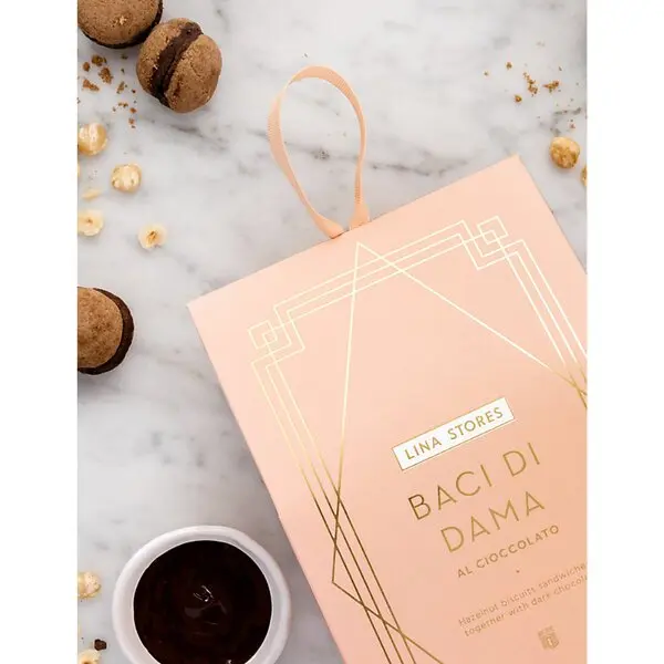 LINA STORES Baci Di Dama Box Of Biscuits 200g