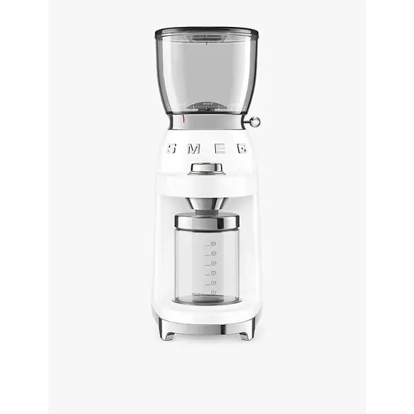 SMEG Cgf11 Stainless-steel Coffee Grinder - White