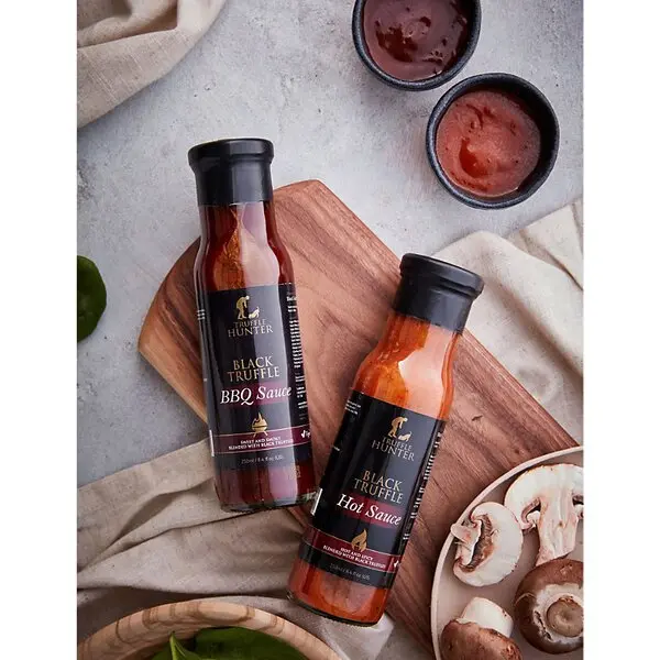 TRUFFLE HUNTER Infused Bbq And Hot Sauce Set