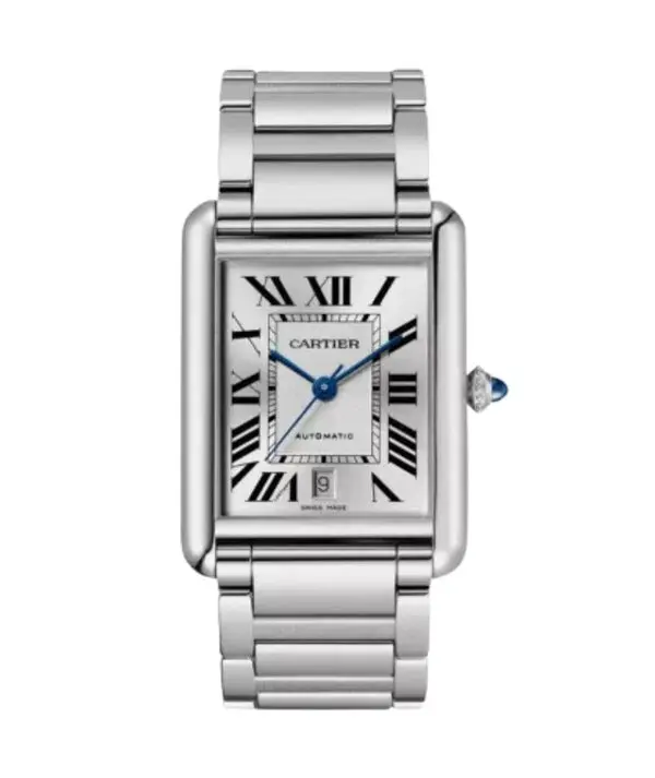 CARTIER Tank Must Extra-large Automatic Watch - Steel