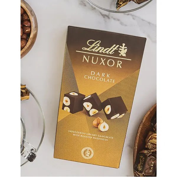 LINDT Nuxor With Dark Chocolate 165g