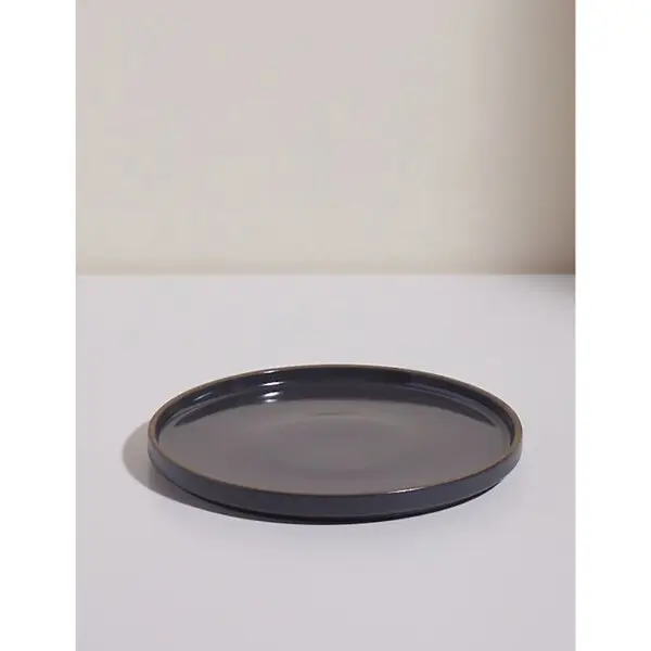 OUR PLACE Midi Ceramic Plates Set Of Four - Char