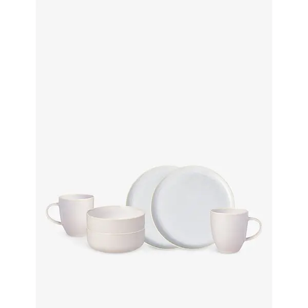 VILLEROY & BOCH Crafted Cotton Six-piece Porcelain Breakfast Set - One-color