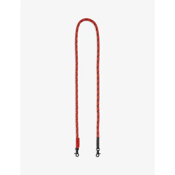 TOPOLOGIE Rope Swivel-carabiner Woven Phone Strap - Oxide Helix