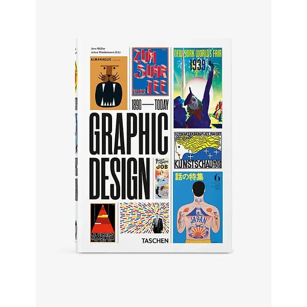 TASCHEN The History Of Graphic Design 40th Edition Coffee Table Book