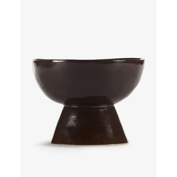 SERAX La Mère Large High Stoneware Bowl 20.5cm - Brown