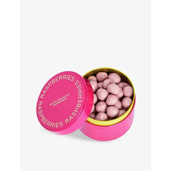 SELFRIDGES SELECTION White Chocolate-coated Raspberries 300g