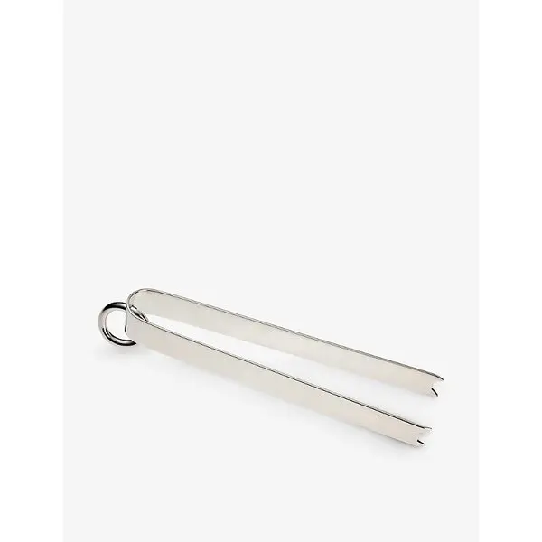 Christofle Andrée Putman Vertigo Silver-plated Ice Tongs - One-color