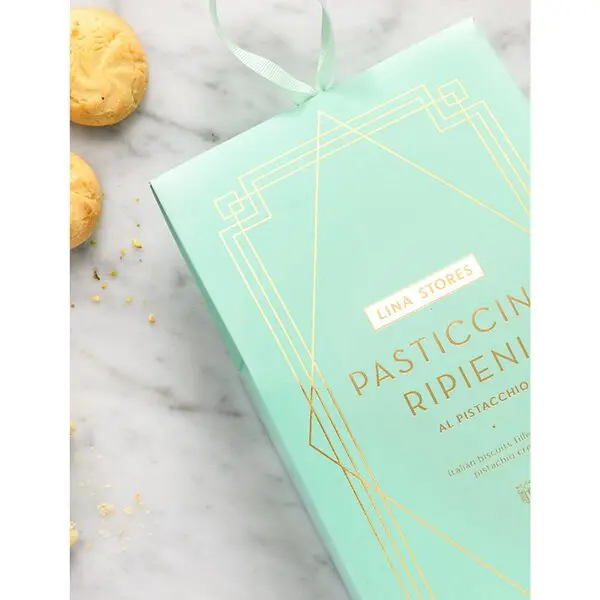 LINA STORES Pistachio Box Of Biscuits 200g