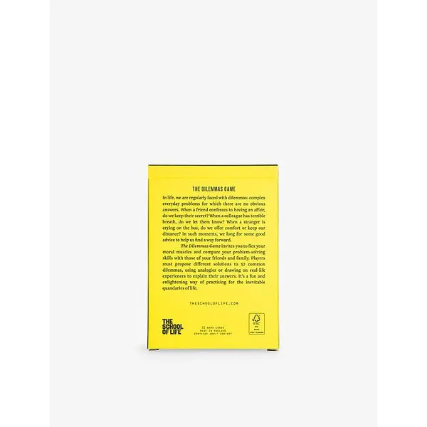 THE SCHOOL OF LIFE The Dilemmas Game Card Game