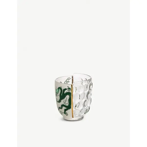 SELETTI Aglaura Hybrid Drinking Glasses Set Of Three - One-color