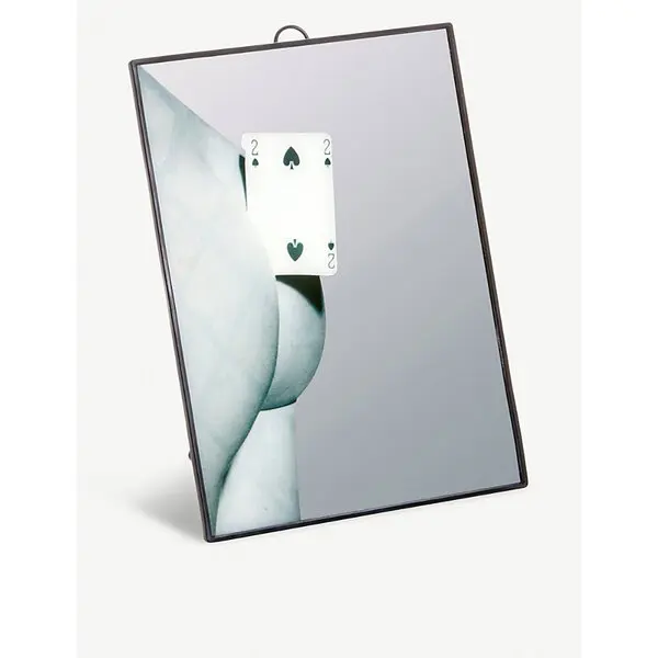SELETTI Two Of Spades Mirror 23cm - One-color