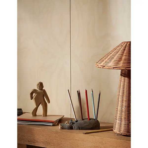 FERM LIVING Dou Rattan Table Lamp 40cm