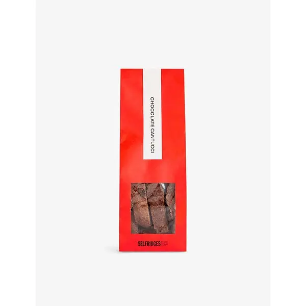 SELFRIDGES SELECTION Chocolate Cantucci Biscuits 200g - One-color