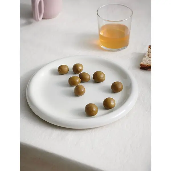 HAY Barro Round Terracotta Plates Set Of Two