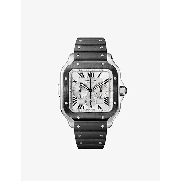 CARTIER Santos De Extra-large Automatic Watch - Steel