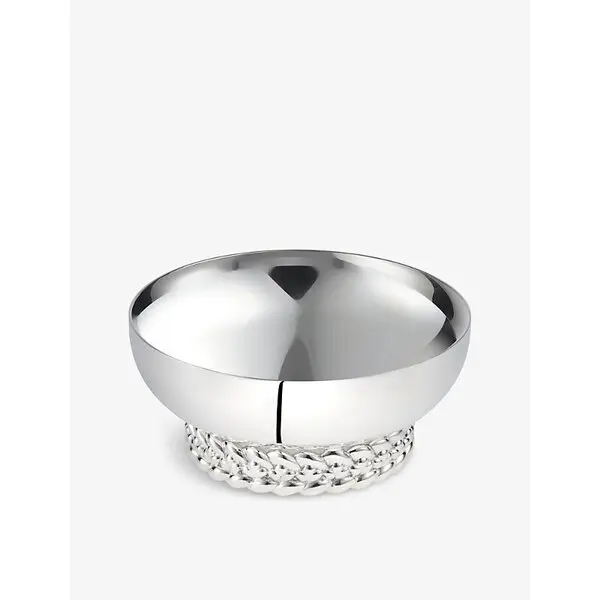 Christofle Babylone Braided Silver-plated Bowl 6cm - One-color