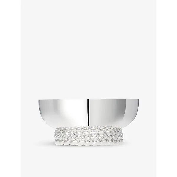 Christofle Babylone Braided Silver-plated Bowl 6cm - One-color