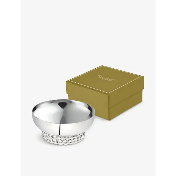 Christofle Babylone Braided Silver-plated Bowl 6cm - One-color