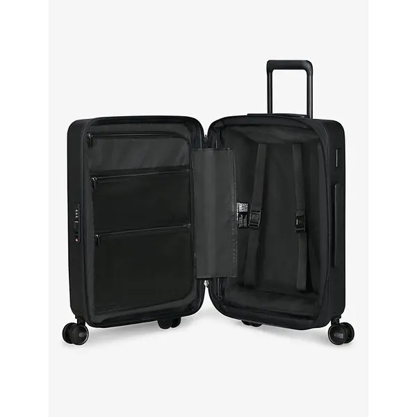 SAMSONITE Stackd Spinner Hard Case Cabin Suitcase 55cm - Black