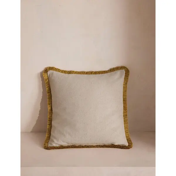 SOHO HOME Brixham Geometric-design Woven Cushion 50cm X 50cm