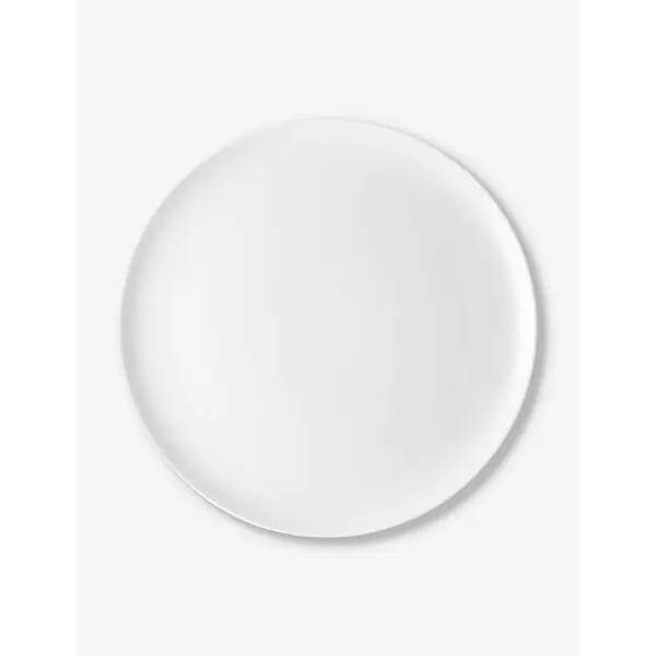 ALESSI Itsumo Porcelain Dinner Plates Set Of Four 10.6cm - White