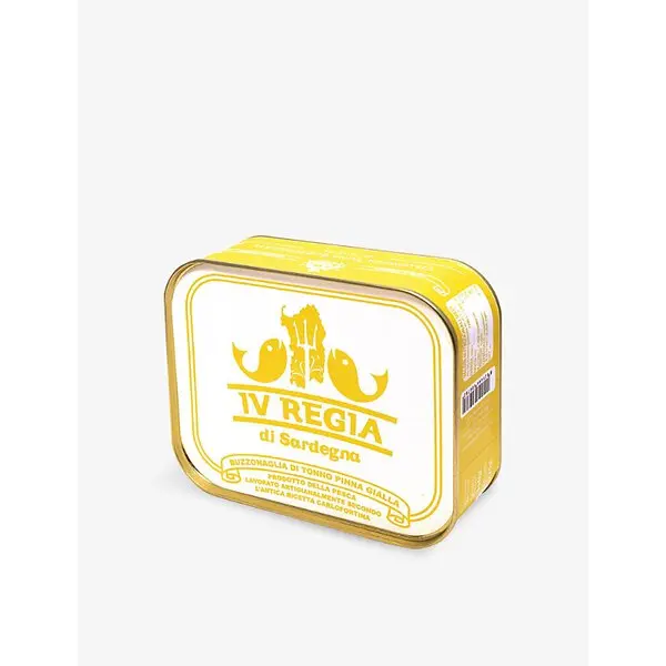 IV REGIA DI SARDEGNA Buzzonaglia Yellowfin Tuna In Olive Oil Tinned Fish 340g - One-color