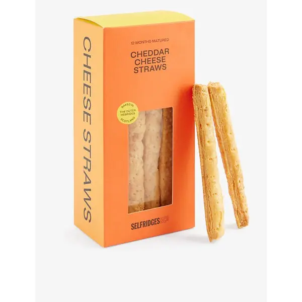 SELFRIDGES SELECTION Mature Cheddar Cheese Straws 100g - One-color