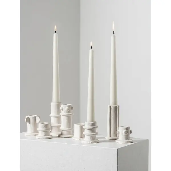 SERAX 02 Molly Stoneware Candle Holders Set Of Three