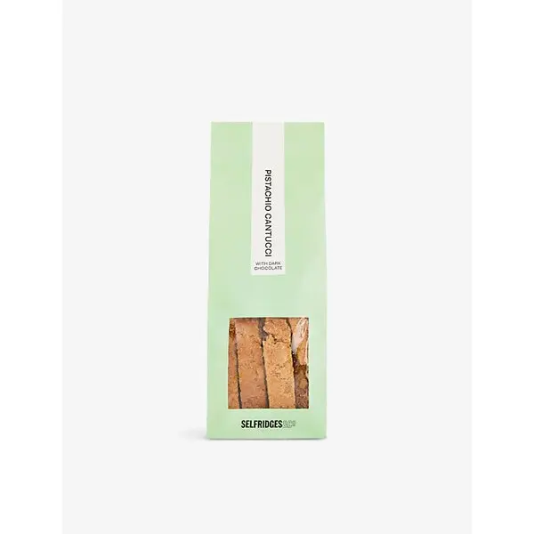 SELFRIDGES SELECTION Pistachio And Dark Chocolate Cantucci Biscuits 200g - One-color