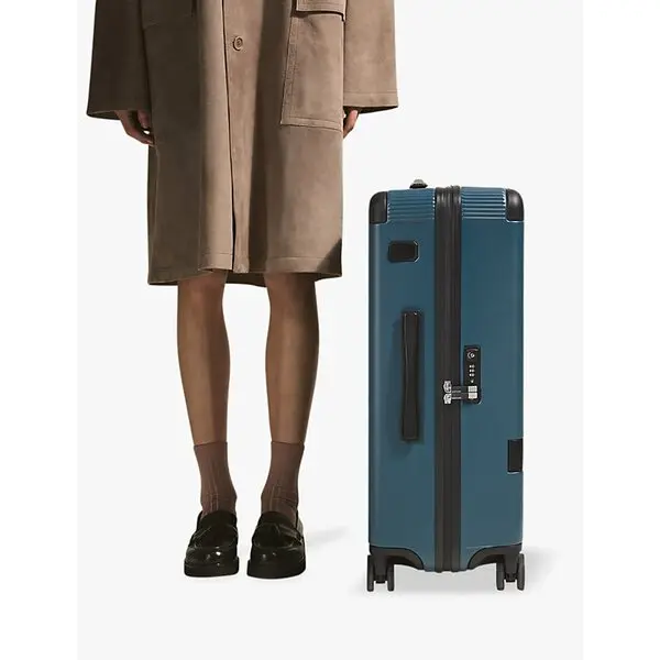 Montblanc Medium Trolley Suitcase - Avio Blue
