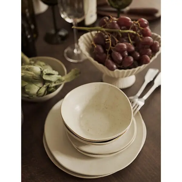 FERM LIVING Flow Large Porcelain Plate 27cm