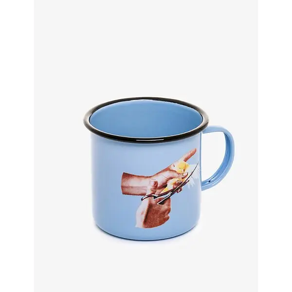 SELETTI Wears Toiletpaper Enamel Bird Mug