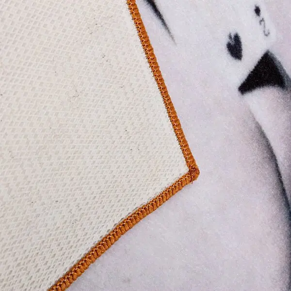 SELETTI Wears Toiletpaper Two Of Spades Polyester And Plastic Mat 60cm X 90cm - One-color