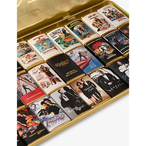 CHARBONNEL ET WALKER James Bond Mini Milk Chocolate Bars Collection 270g