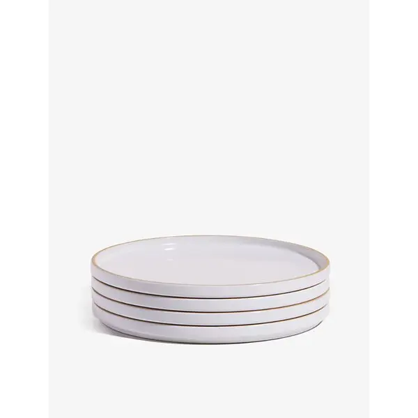 OUR PLACE Full Ceramic Plates Set Of Four - Steam