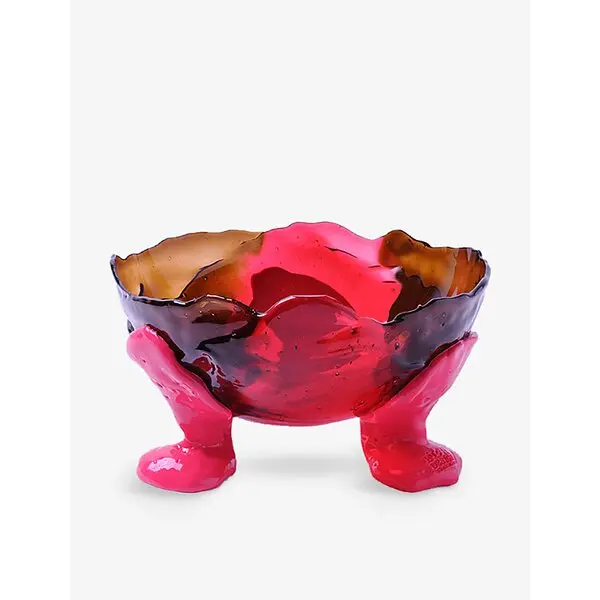 FISH DESIGN BY GAETANO PESCE Fish Design Big Collina Resin Basket 20cm