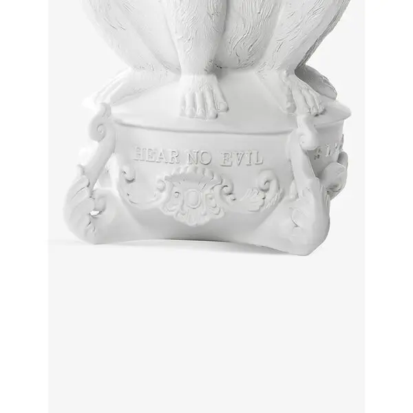 SELETTI Giant Burlesque 3-monkeys Polyresin Candelabra 60cm