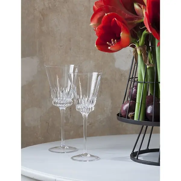VILLEROY & BOCH Grand Royal Crystal-glass Red Wine Goblet Set Of Two - One-color