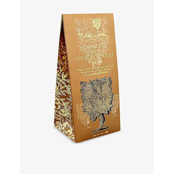 HOLDSWORTH Sensational Sea Salt Caramel Milk Chocolate Truffles 100g - One-color