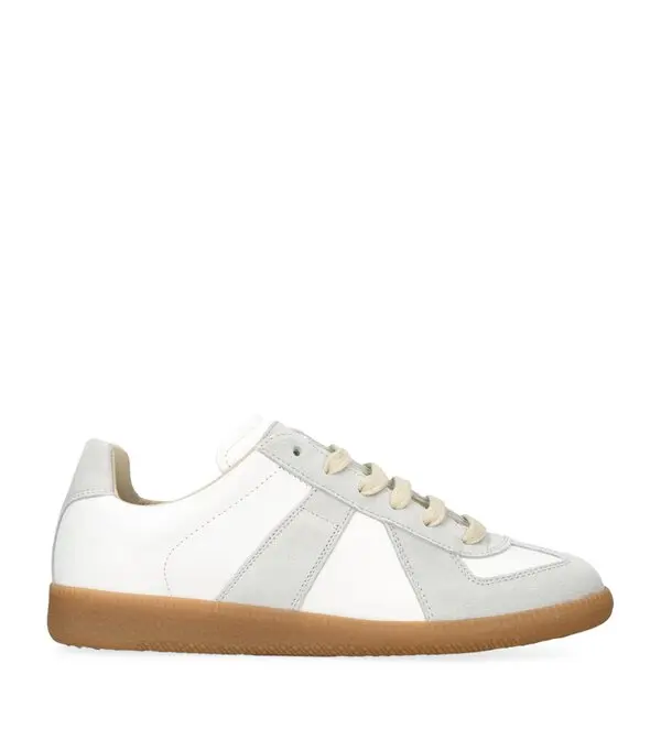 MAISON MARGIELA Leather Replica Sneakers - White