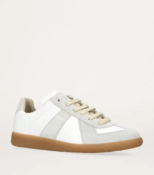 MAISON MARGIELA Leather Replica Sneakers - White