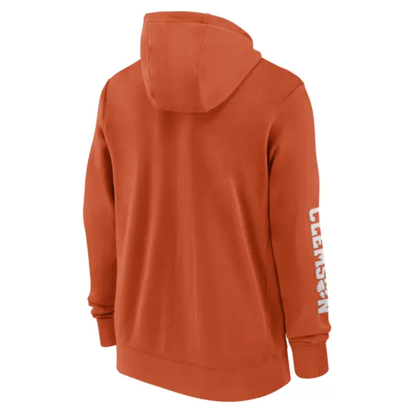 Nike Clemson Tigers Sideline Team Issue College Full-zip Hoodie