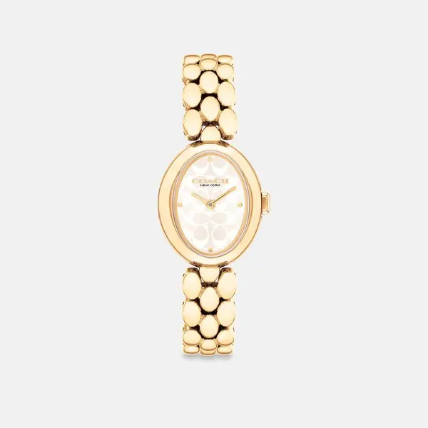COACH® Sammy Watch, 22mm - Gold