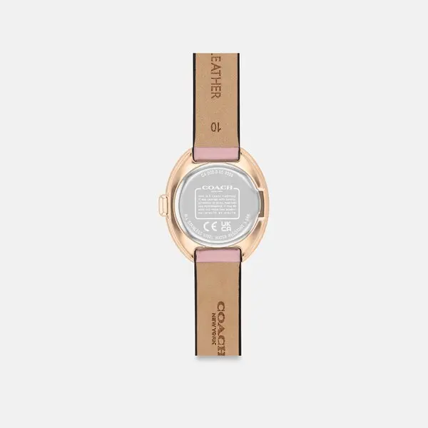 COACH Sammy Watch, 22mm - Blush
